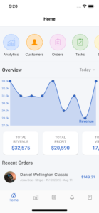 Flutter Dashboard App Template for iOS and Android | Download