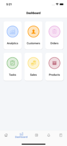 Flutter Dashboard App Template for iOS and Android | Download