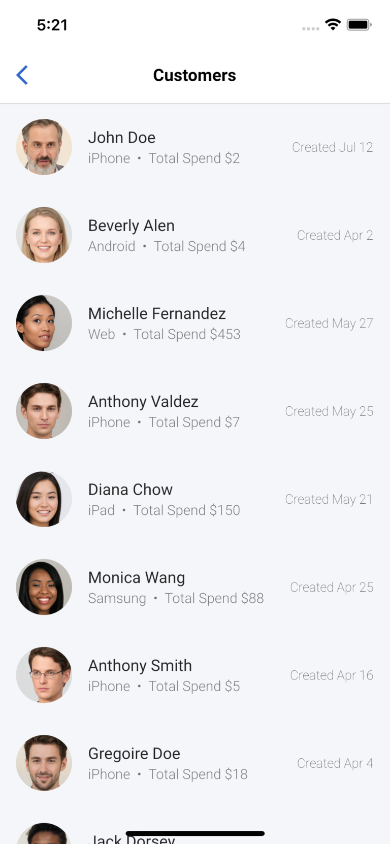 Flutter Dashboard App Template for iOS and Android | Download