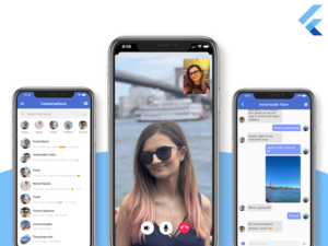 Flutter Video Chat App with WebRTC and Backend | Download