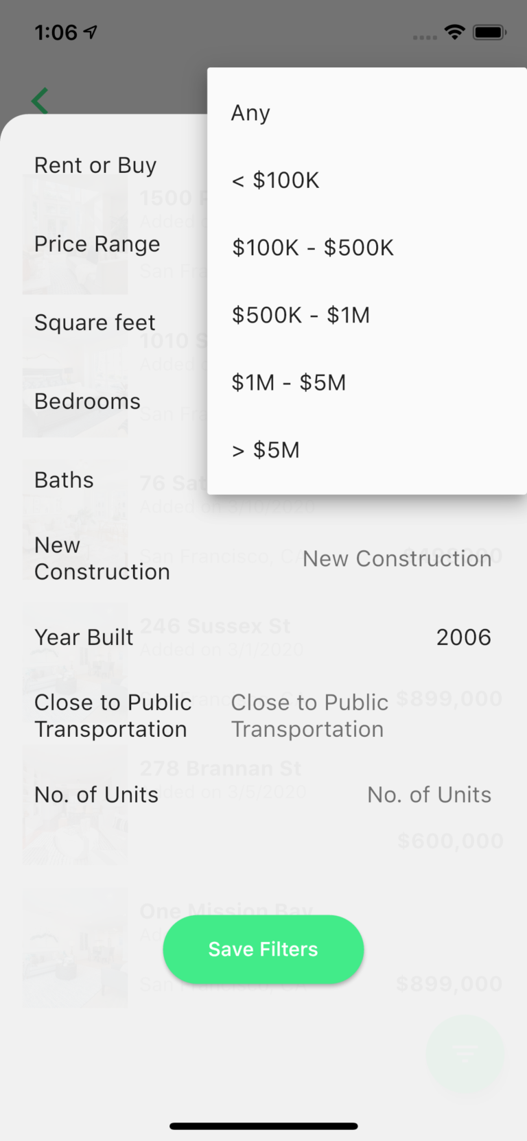 Real Estate Flutter App Template With Backend Download
