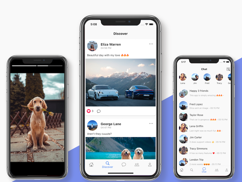 Flutter Social Network App Instaflutter