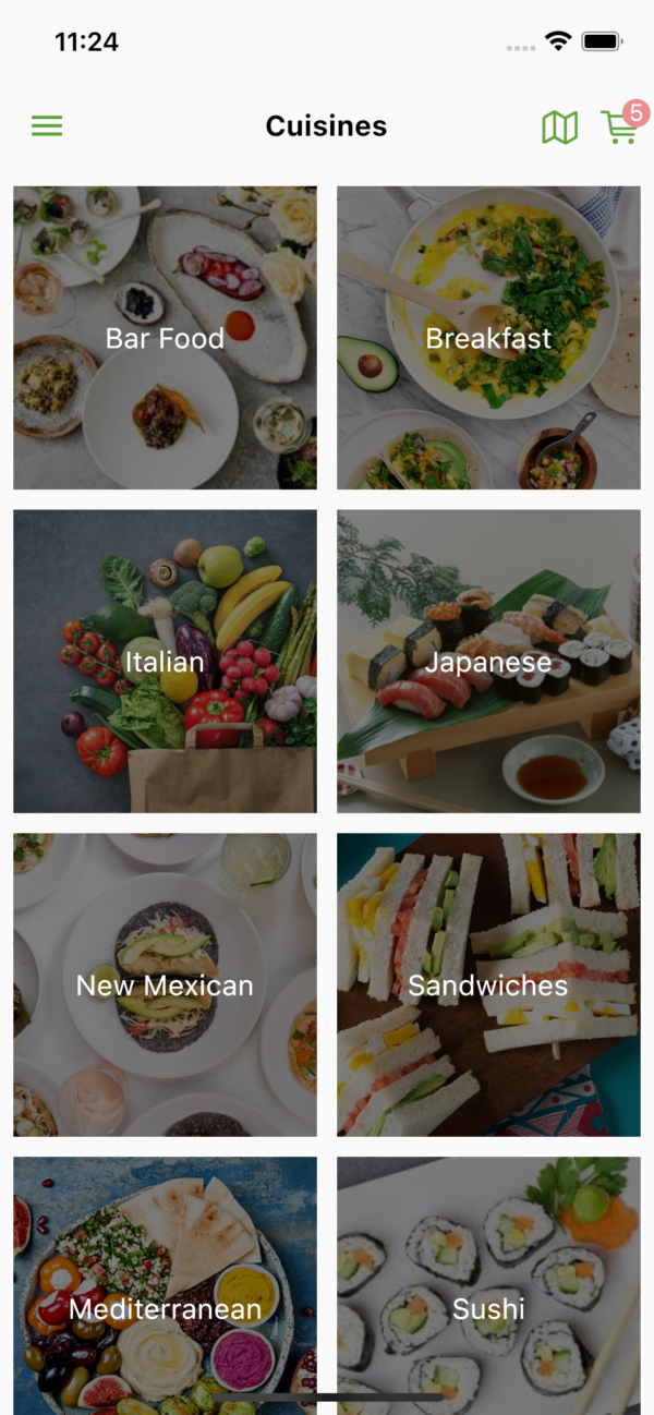 Food Delivery App in Flutter & Dart | Source Code | Download